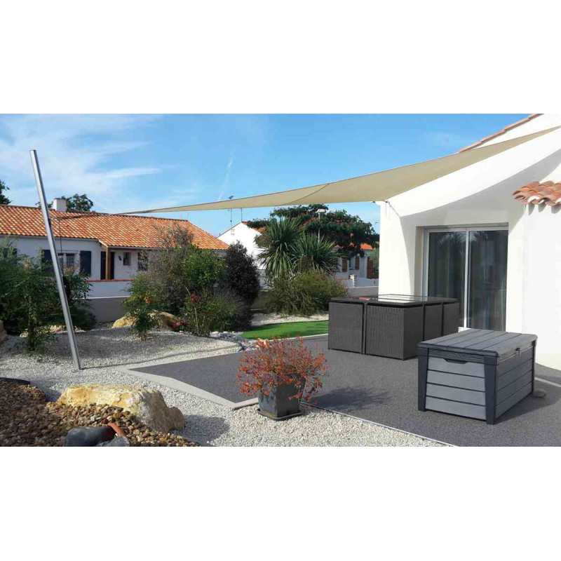 Adjustable pole for shade sail - poles and accessories - Espace Ombrage