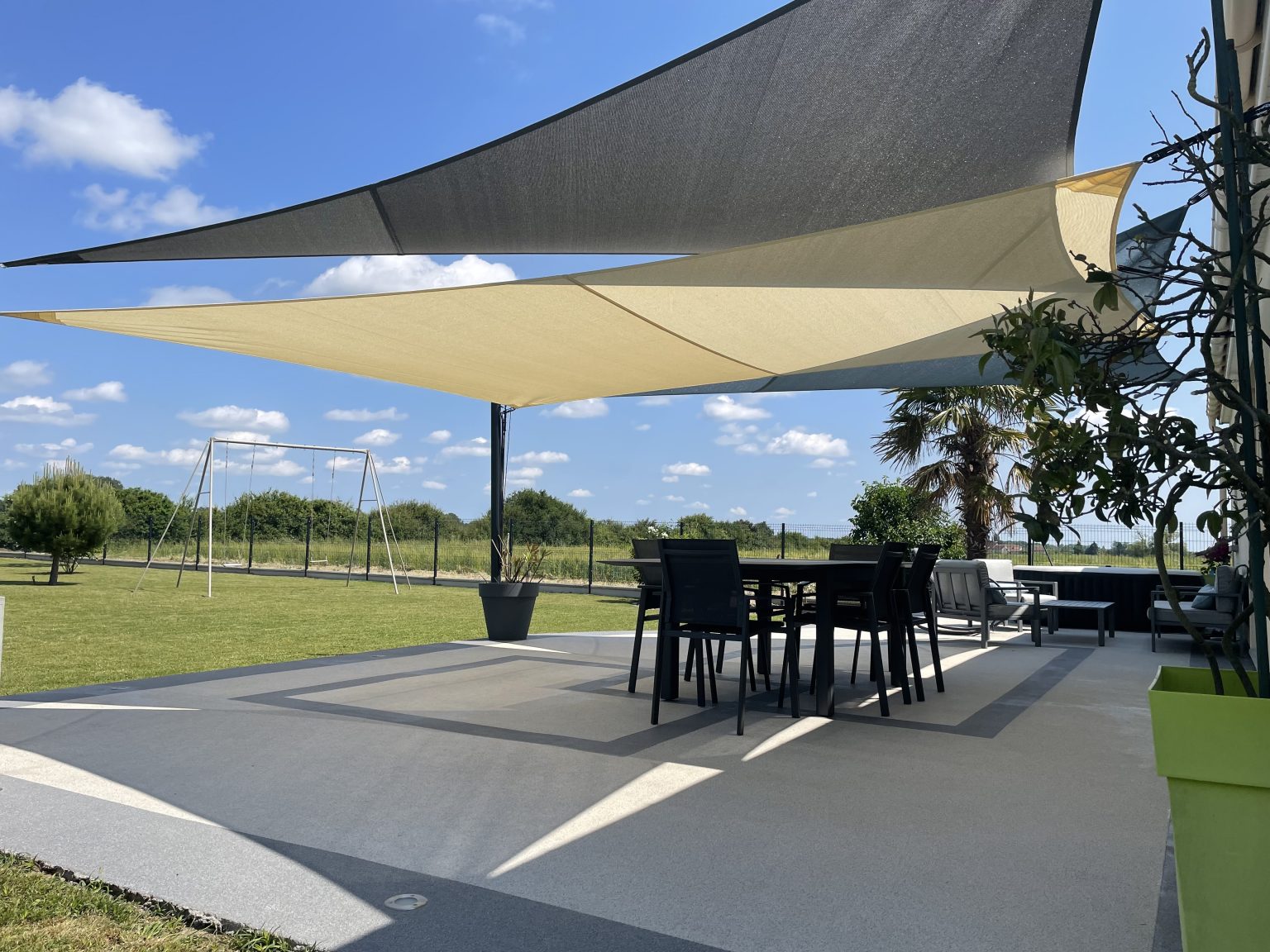 Comment Fixer Une Voile Dombrage